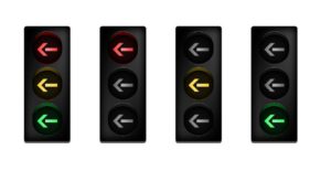 Comprendre la flèche jaune clignotante aux feux de circulation ...