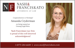 Amanda Cryderman, 2024 Unsung Hero » Nash & Franciskato